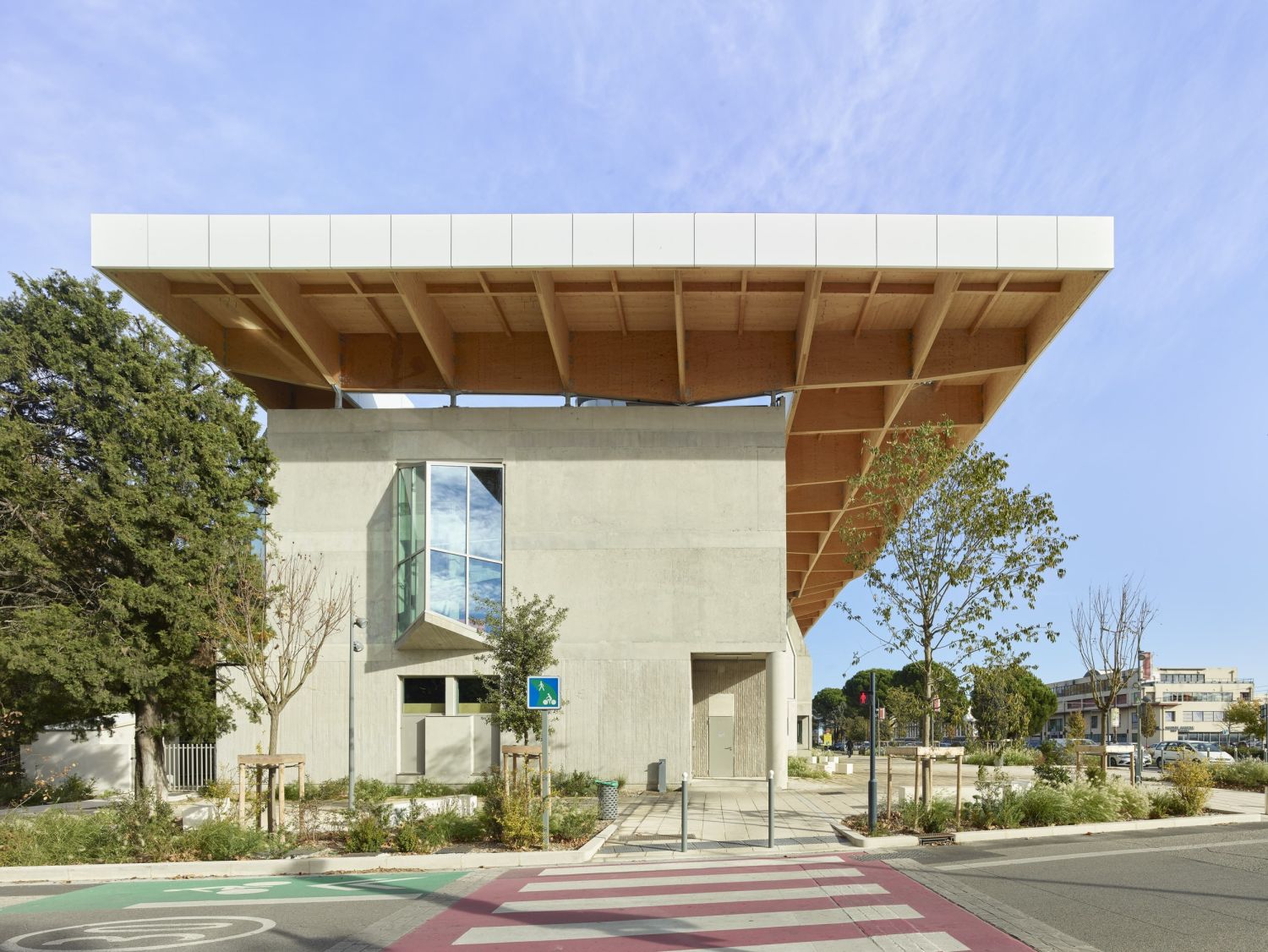 Jakob+MacFarlane - The Canopy, renovation of the Madeleine Renaud and ...