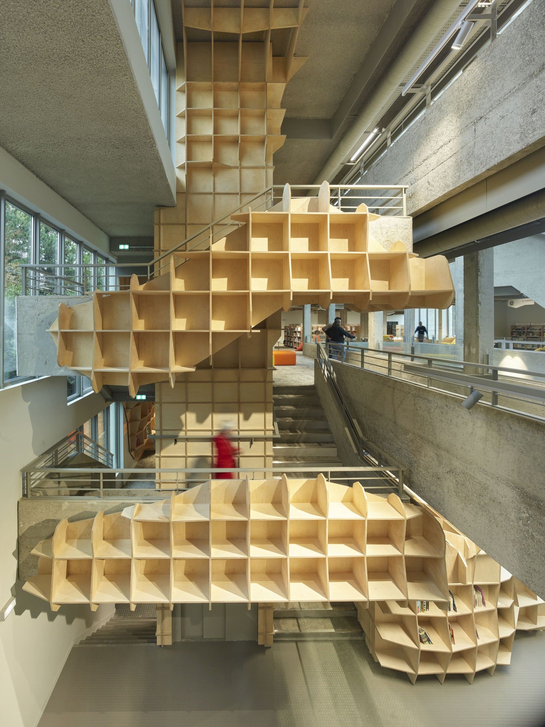 Jakob+MacFarlane - The Canopy, renovation of the Madeleine Renaud and ...