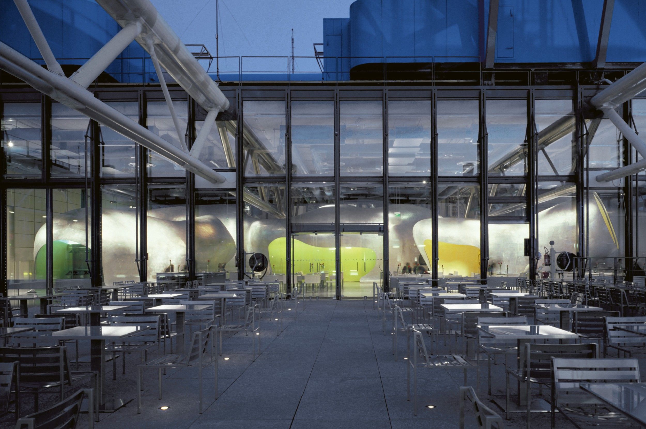 Jakob+MacFarlane - Restaurant Georges, Centre Pompidou